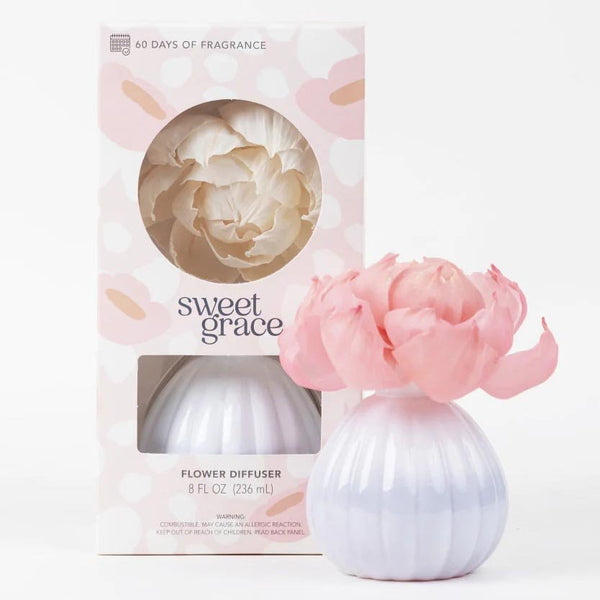Bridgewater Candle Flower Diffuser 8 Oz. - Sweet Grace