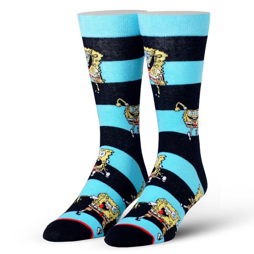 Cool Socks Men's Crew Socks - Squarepants