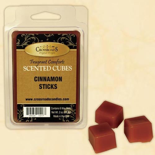 Crossroads Scented Cubes 2 Oz. Set of 4 - Cinnamon Sticks
