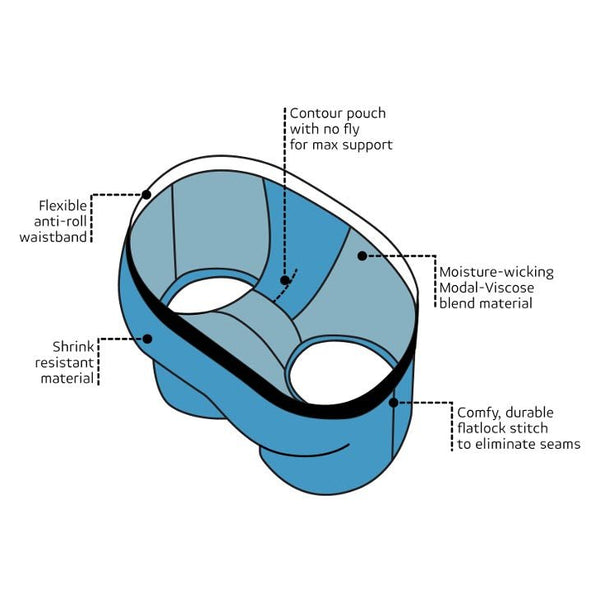 Good Luck Undies Boxer Briefs - NASA