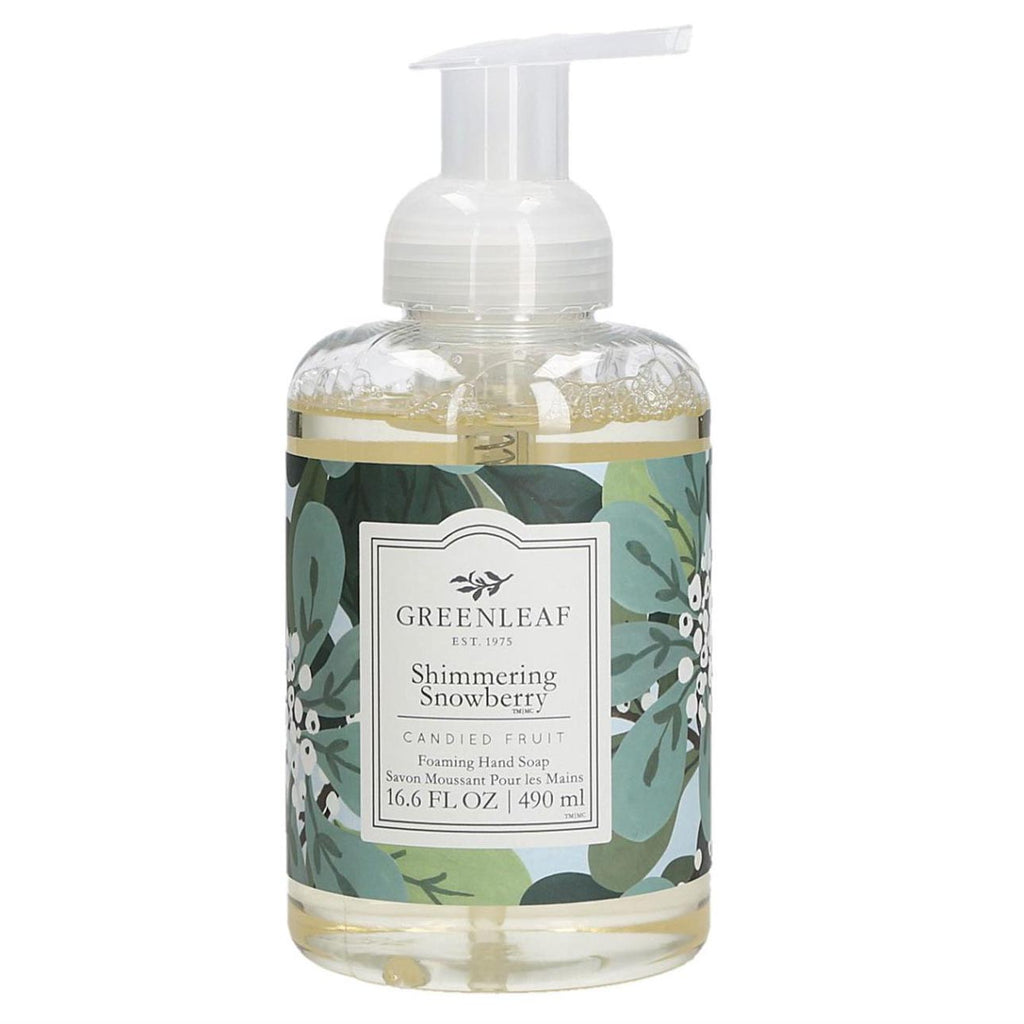 Greenleaf Foaming Hand Soap 16.6 Oz. - Shimmering Snowberry