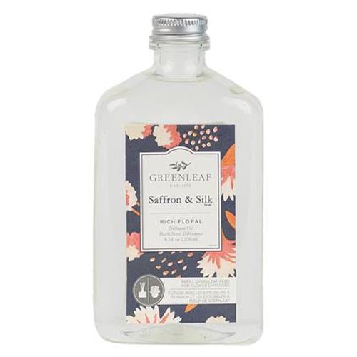 Greenleaf Reed Diffuser Oil 8.5 Oz.- Saffron & Silk