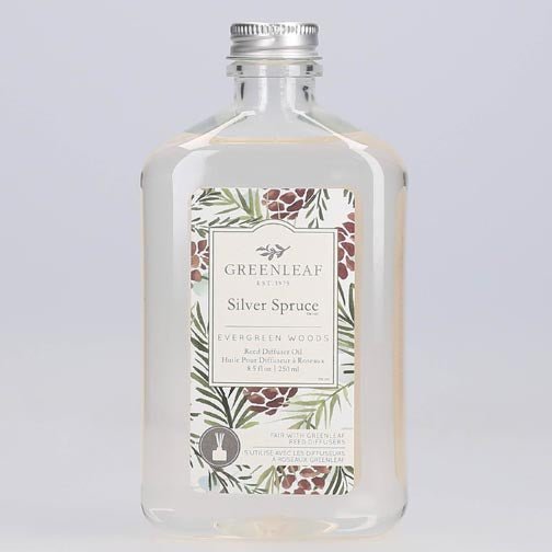 Greenleaf Reed Diffuser Oil 8.5 Oz.- Silver Spruce