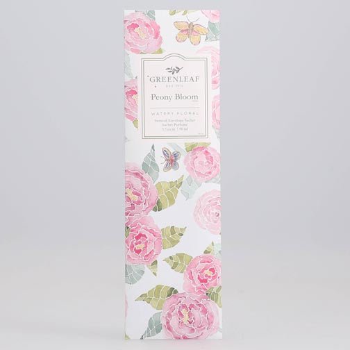 Greenleaf Slim Scented Envelope Sachet Pack of 6 - Peony Bloom