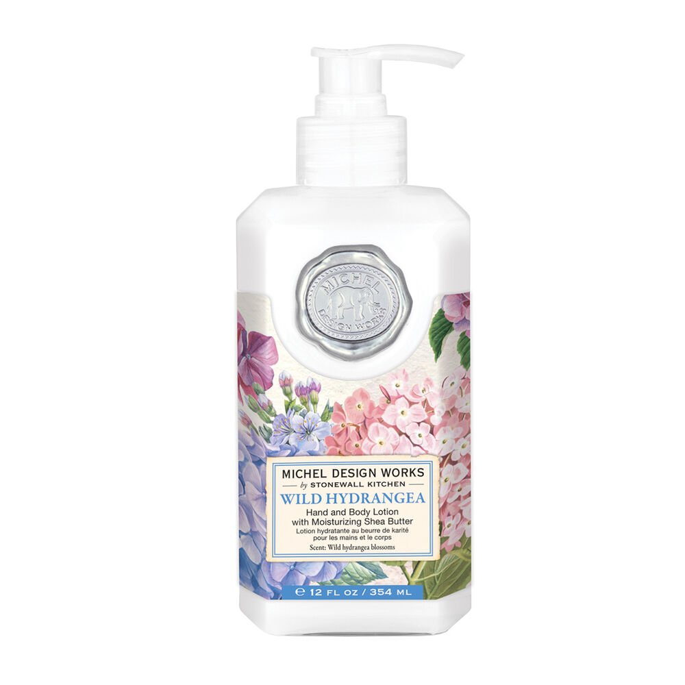 Michel Design Works Hand & Body Lotion 12 Oz. - Wild Hydrangea