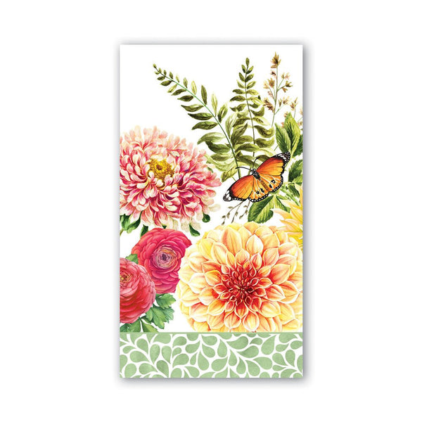 Michel Design Works Paper Hostess Napkins - Dahlias