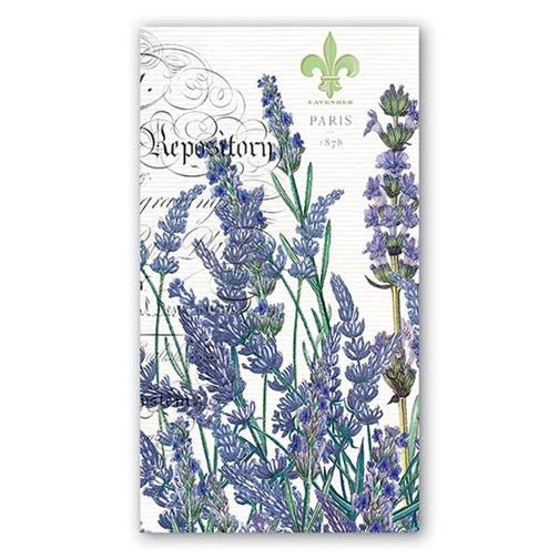 Michel Design Works Paper Hostess Napkins - Lavender Rosemary