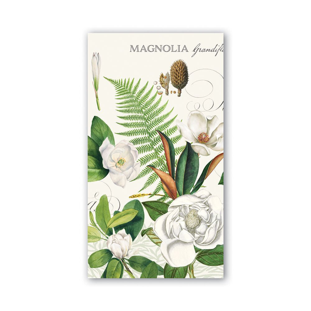 Michel Design Works Paper Hostess Napkins - Magnolia Petals
