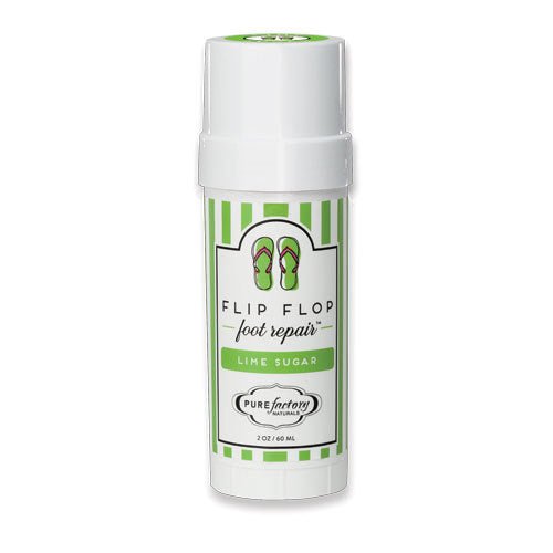 PureFactory Naturals Flip Flop Foot Repair 2 Oz. - Lime Sugar