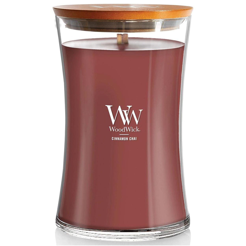 Woodwick Candle 22 Oz. - Cinnamon Chai